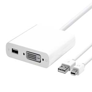 Adapter / Apple Display Port => Dual-Link DVI – PINK Mietkatalog