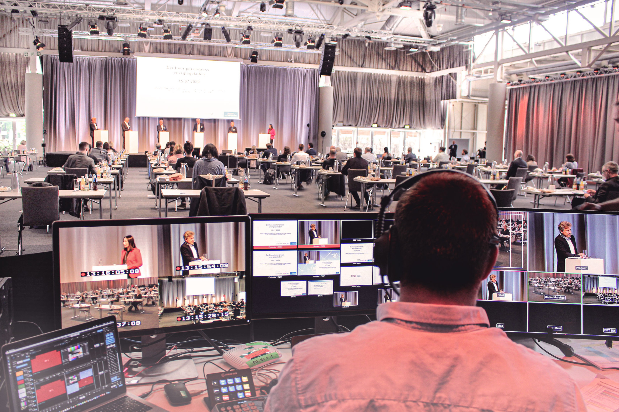 Hybridevent verbindet Livestreaming und Kongress in der Messe Karlsruhe ...